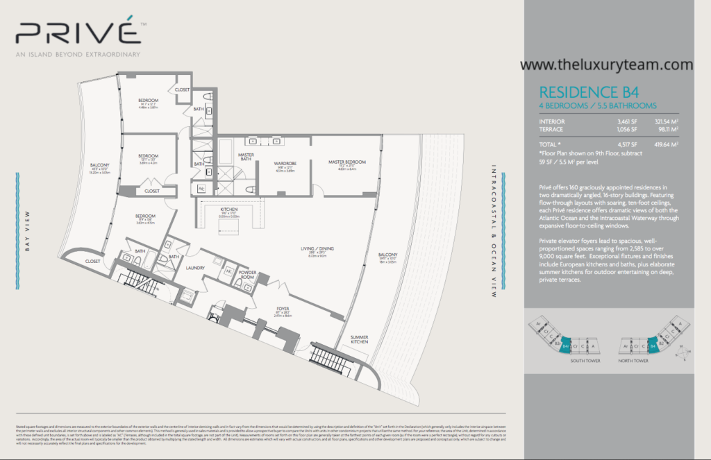 Prive Island Aventura Condos | The Luxury Team